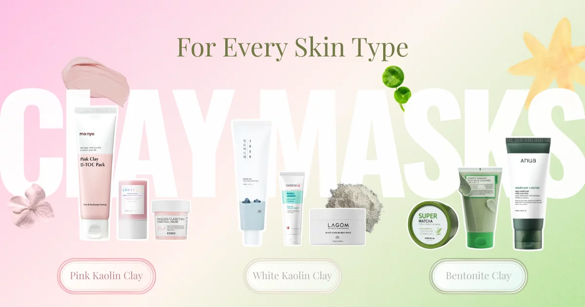Best Korean Clay Masks For Every Skin Type – THE YESSTYLIST